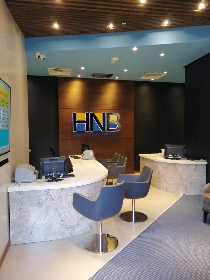 HNB Bank - DM Interior Studio