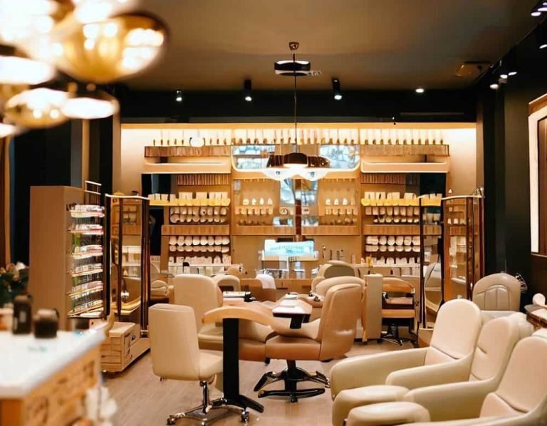 Best 8 Nail Shop Interior Design Ideas - DM Interior Studio