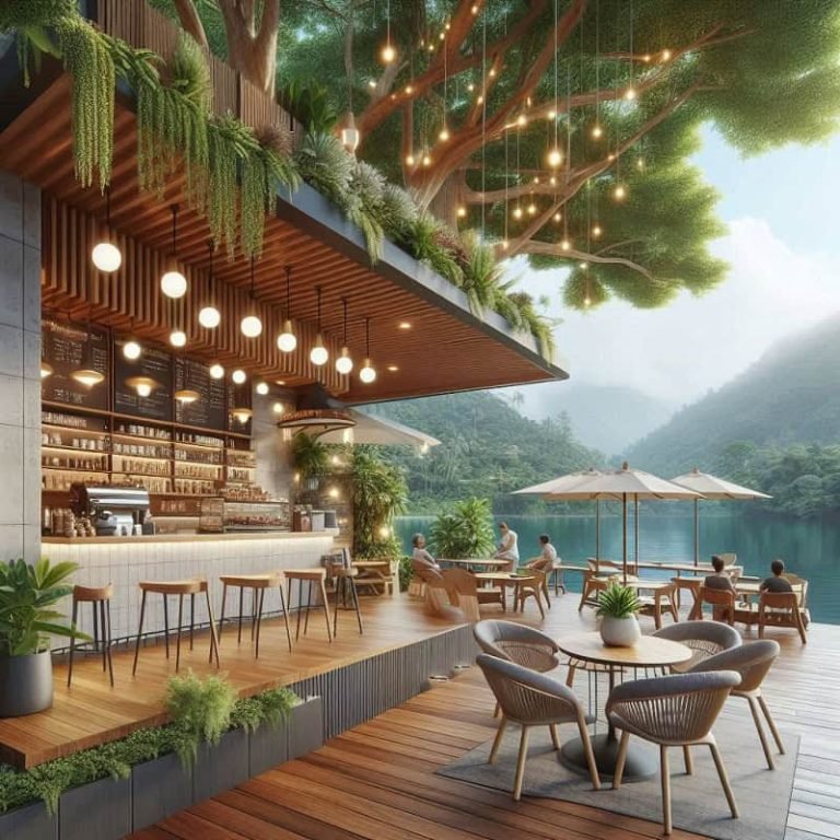 Best 8 Outdoor Coffee Shop Design Ideas